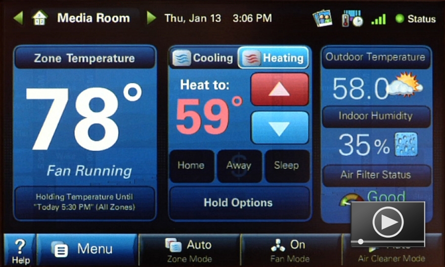 Trane's ComfortLink Thermostat and Nexia - A Beautiful Partnership ...